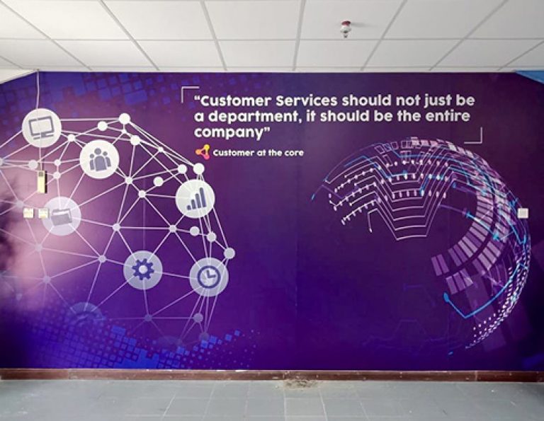 Office wall branding & decals - motivational quotes sticker for work in ...